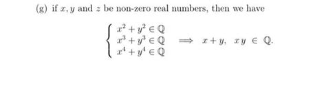 solved g if x y and z be non zero real numbers then we