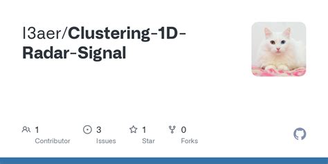 Github I3aerclustering 1d Radar Signal