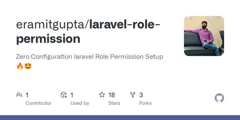Amit Gupta On Linkedin Github Eramitguptalaravel Role Permission