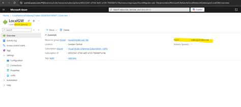Set Up An Ipsec Route Based Site To Site Vpn Tunnel Between Azure And