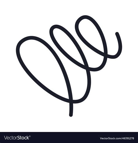 Abstract Spring Shape Design Element Royalty Free Vector