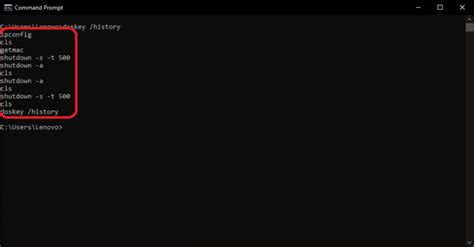 How To Access Command History In Command Prompt On Windows