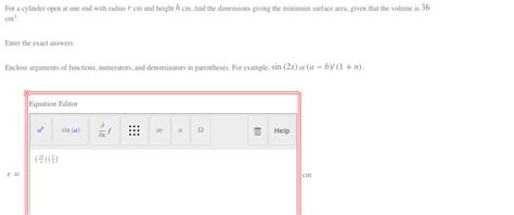 solved for an open topped rectangular box with a square