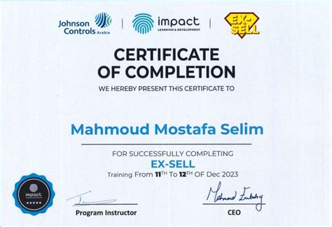 Mahmoud Mostafa Selim On Linkedin I Have Successfully Completed The Ex