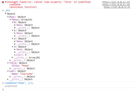 Javascript Why Am I Getting This Error Uncaught TypeError Cannot Read Property Title Of