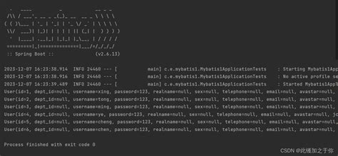 Javaee实验：spring Boot 整合 Mybatisspring Mybatis框架实验结果图 Csdn博客