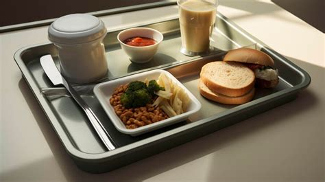 Premium Photo A Photo Of A Hospital Food Service Tray