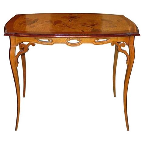 Table Jugendstil Art Nouveau Liberty Year 1900 Signature Galle