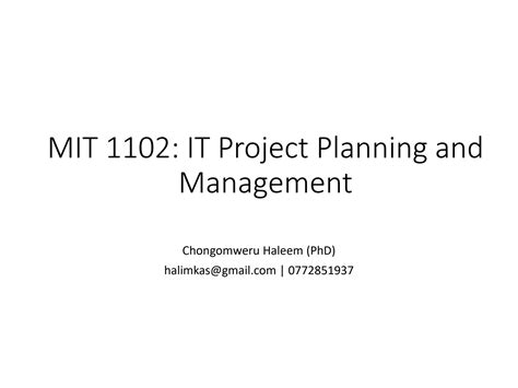 Solution Project Management And It Context Studypool