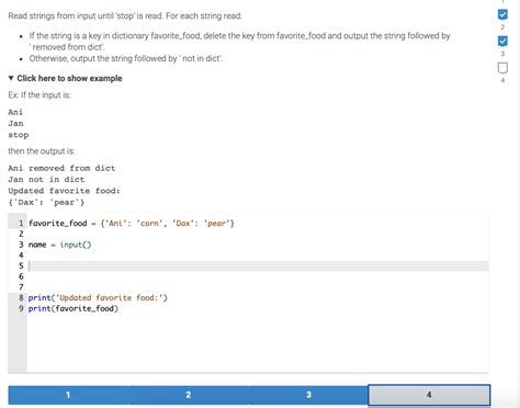 Solved Read Strings From Input Until Stop Is Read For Chegg
