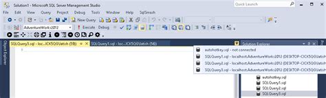Switch Between Open Files With File Dropdown List Ssms Tips And Tricks