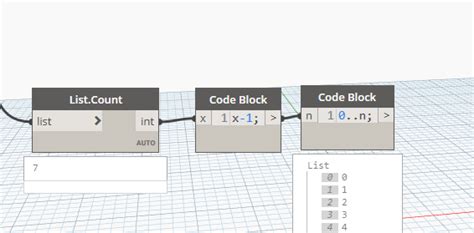 How To Loop List One At A Time And Get The Result Revit Dynamo