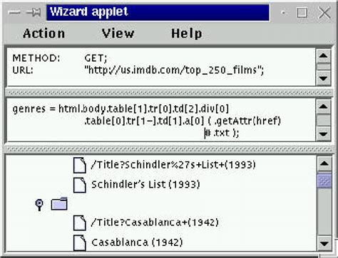 A Visual View Of The Wrapper Download Scientific Diagram
