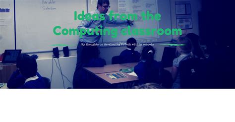 ideas from the computing classroom an overview of the new computing