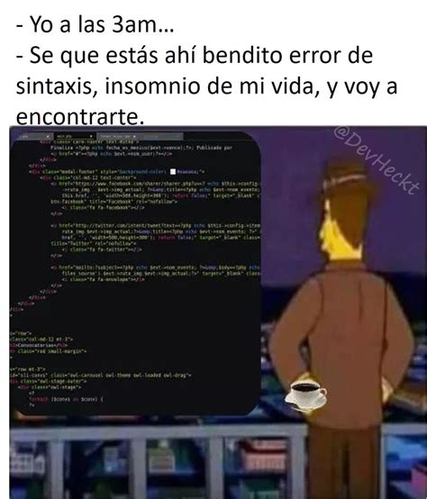 Cortesía De Memes De Programación Orientada A Memes Facebook