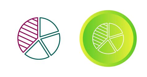 Pie Chart Vector Icon 27040240 Vector Art At Vecteezy