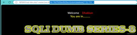 sql注入漏洞解析 less 8 布尔盲注 sql less8 csdn博客