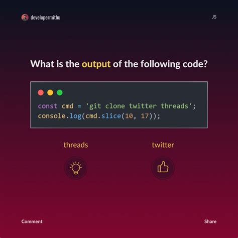 Mithu Das On Linkedin Javascript Quiz Developermithu