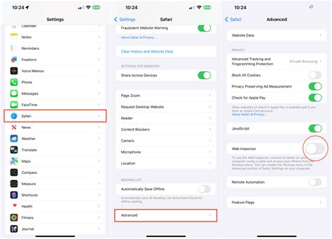 How To Use Web Inspector To Debug Mobile Safari Iphone Or Ipad