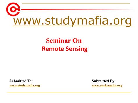 Civil Remote Sensing Pptpptx