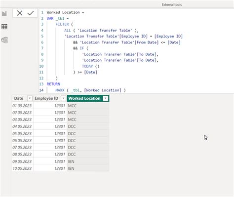 solved using loop in dax microsoft fabric community