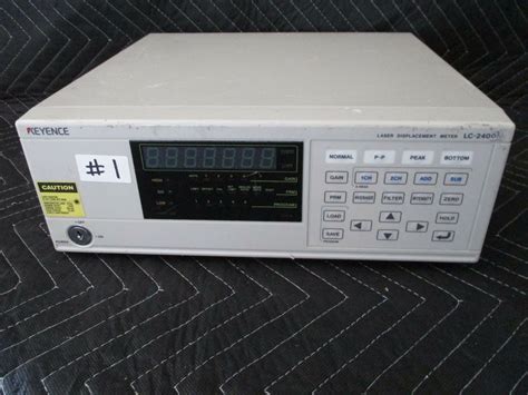 Keyence Lc 2400a Laser Displacement Meter 1 Process Industrial Surplus Corp