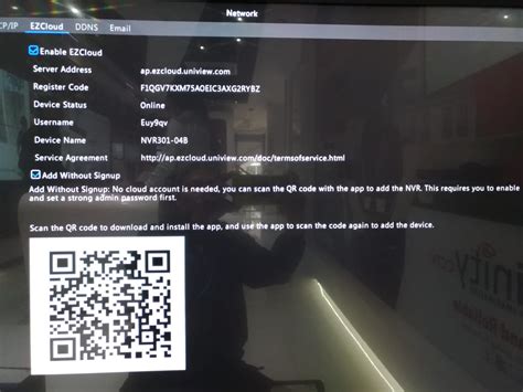 Cara Setting Online NVR UNV