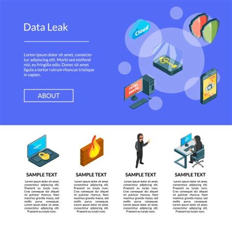 Data Analysis Infographic Isometric Flowchart Vector Image