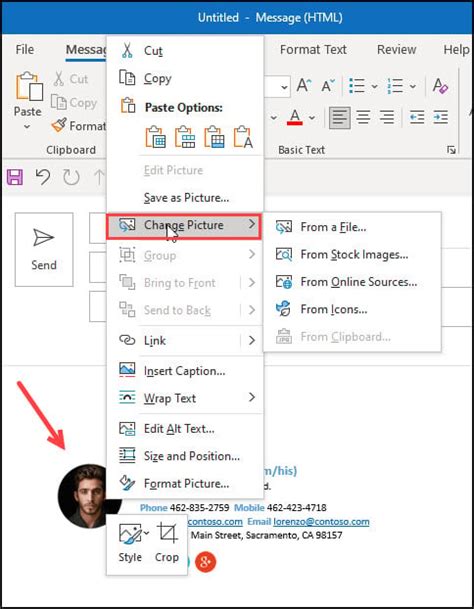 how to add html signature to outlook mokasindock