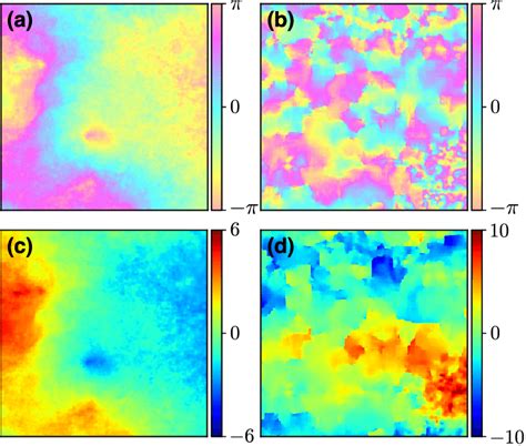 examples of ps interpolated wrapped sentinel 1 interferograms with a