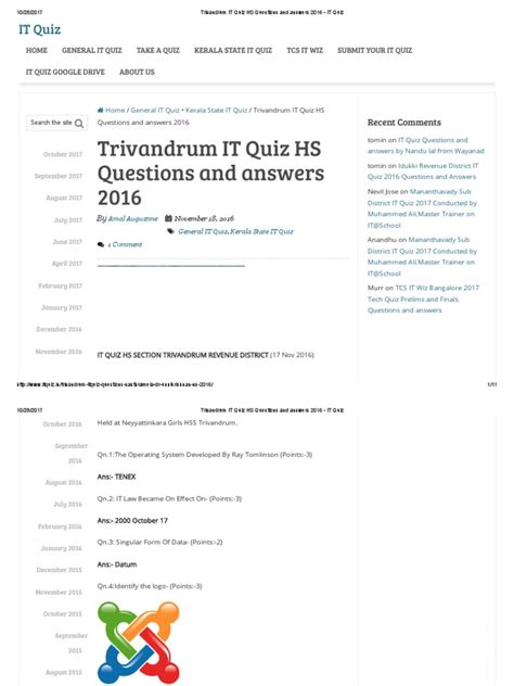 Tech Quiz Club Worksheets Library