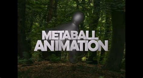 metaball animation on behance