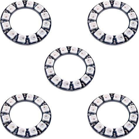 Amazon Com DIYmall PCS X WS B RGB LED Rings Bits Lamp