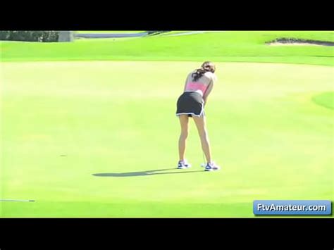 Cutie Teen Amateur Girl Adria Learn How To Play Golf And Gets Naked On The Green Grass XVIDEOS