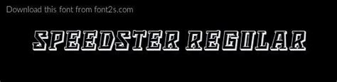 Speedster Regular Font Details Font2s Com