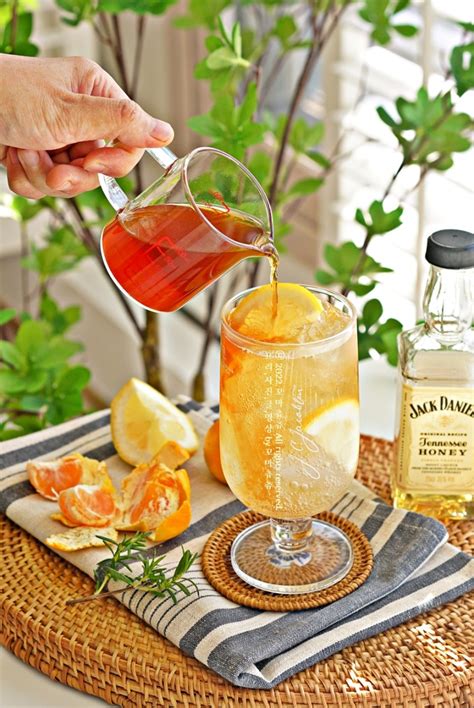 얼그레이 하이볼 만드는법 꿀조합 하이볼 위스키 추천 레시피 잭다니엘 허니 홈 칵테일 만들기 네이버 블로그