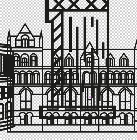 how do i remove a the overlapping section in this vector drawing i