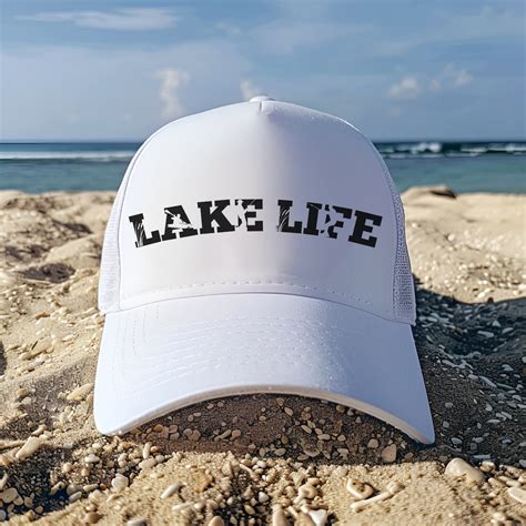 Lake Life Trucker Hat Lake Hat On The Lake Hat For Lake House Boating