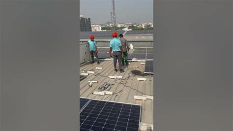 Solar Pv Panal Work Youtube