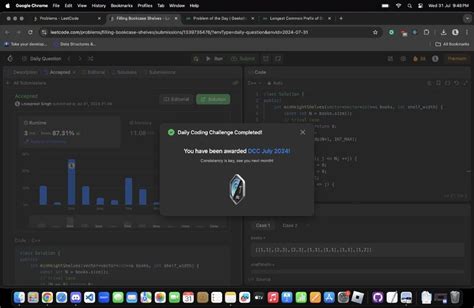 Leetcode Dcc Codingchallenge Algorithms Problemsolving Consistency Dedication