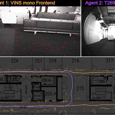 Collaborative Slam Estimate For 5 Agents Euroc Mh Dataset Running