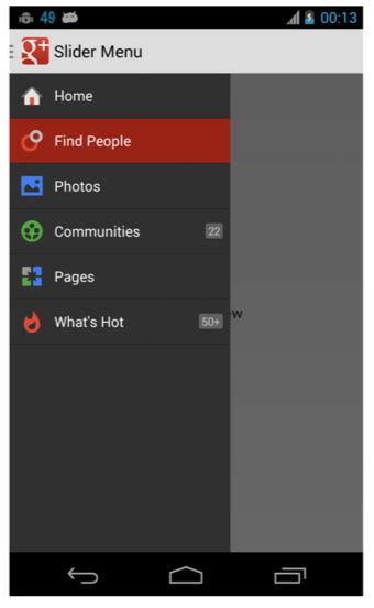 Android ¿cómo Reemplazar Slidingmenu O Navigation Drawer Con Un