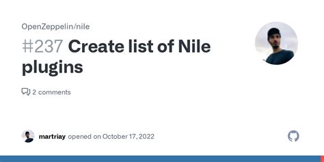 Create List Of Nile Plugins Issue Openzeppelin Nile Github