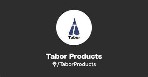 Tabor Products Linktree
