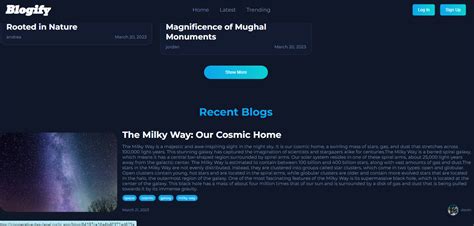 Github Codegogginsbloy A Fullstack Blog App Created With React