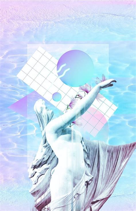Vaporwave Seapunk Wallpaper