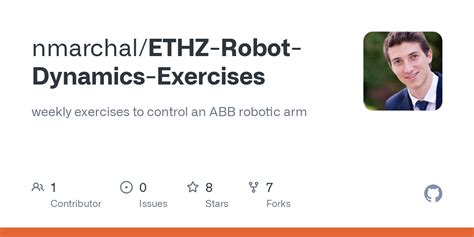 Github Nmarchal Ethz Robot Dynamics Exercises Weekly Exercises To Control An Abb Robotic Arm