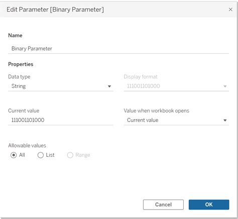 How To Create Multiselect Parameters In Tableau