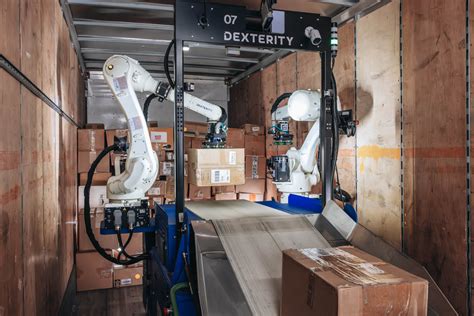 Robotic Truck Loading And Unloading Products Dexterity