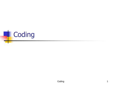 9 Codingppt